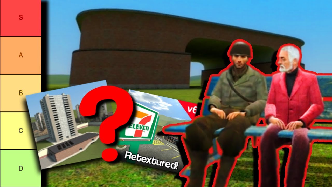 Ranking the MOST POPULAR Gmod Maps!