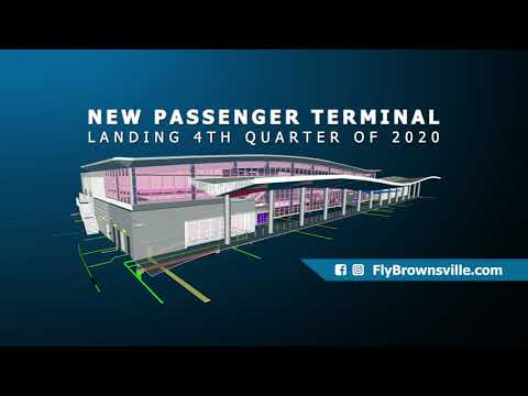Brownsville South Padre Island New Passenger Terminal Animation