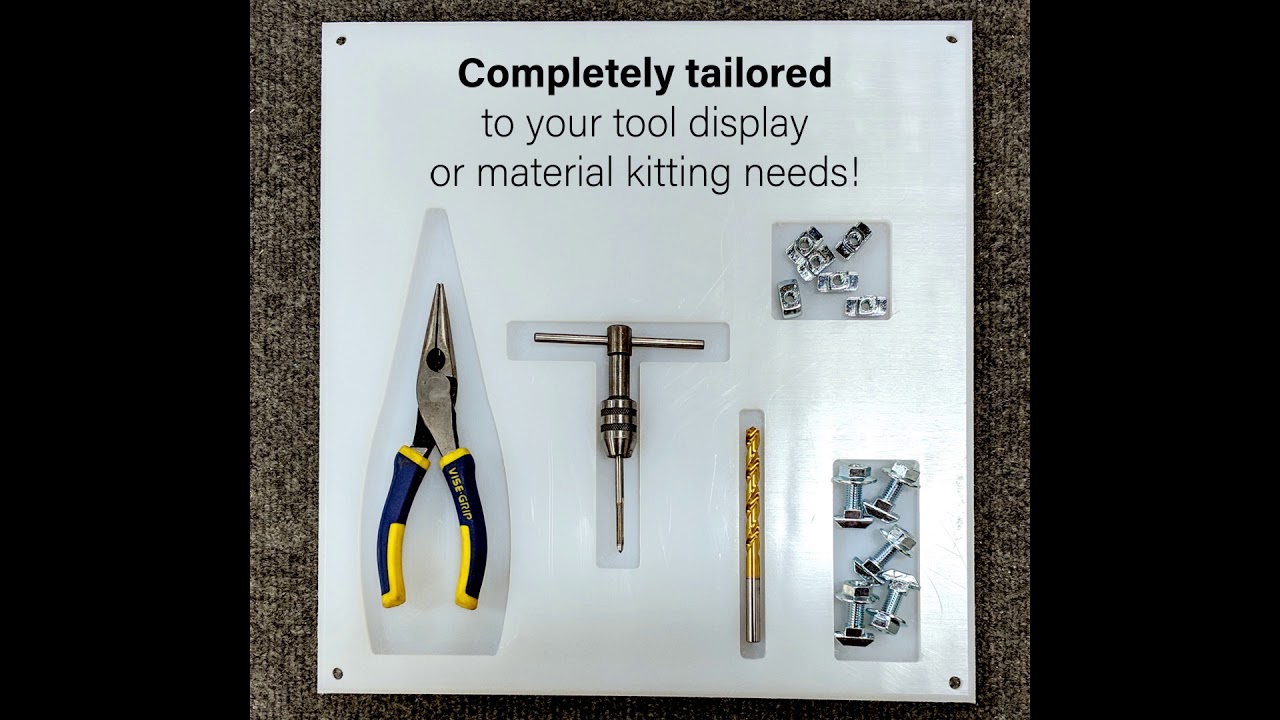 Custom tool shadow board time-lapse