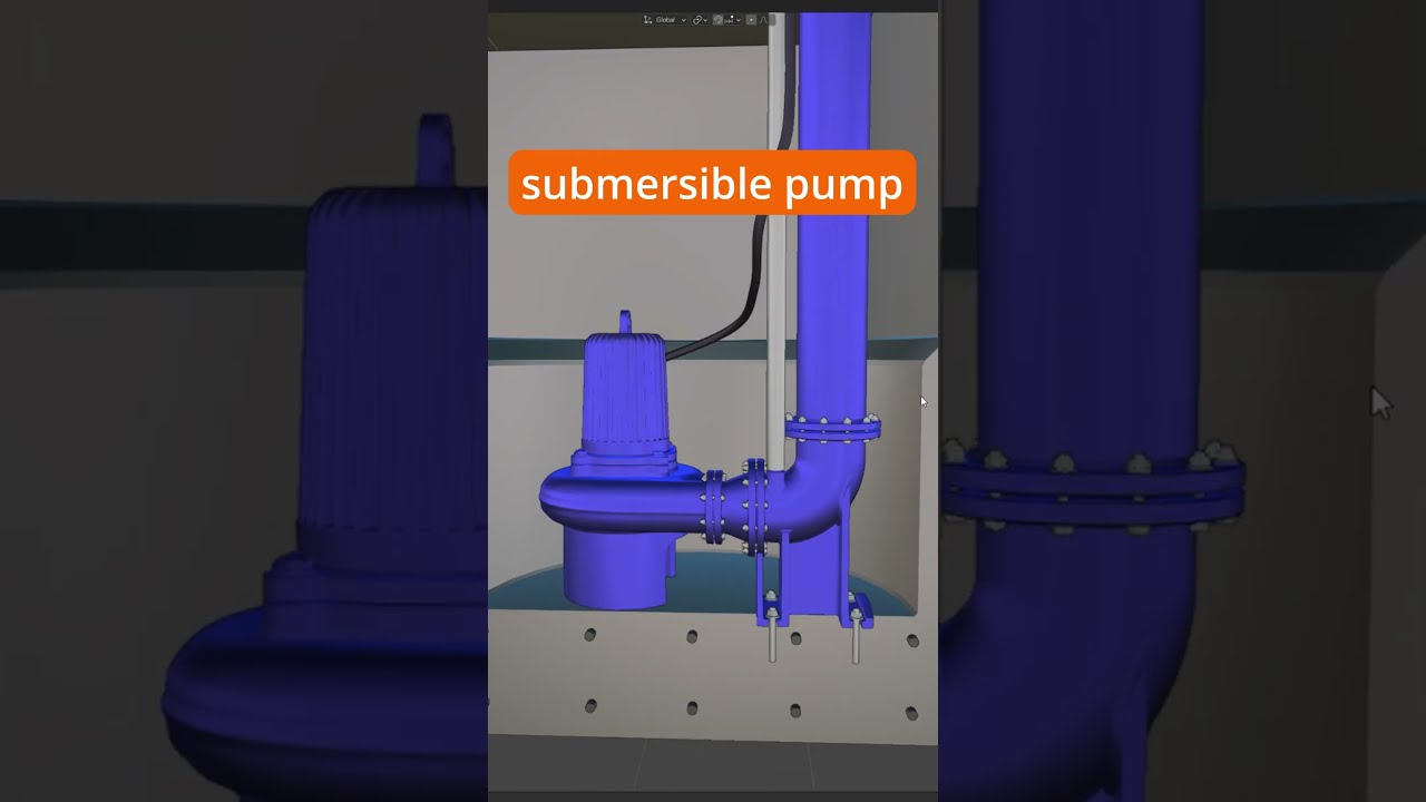 How does a Stormwater Pumping Station work? | Cross Section #pumping #stormwater #diagram