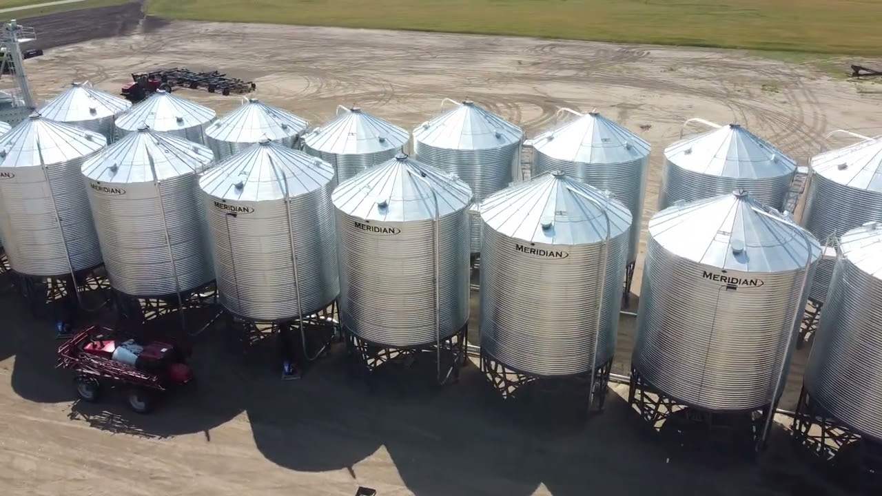 Meridian Hopper Grain Bins
