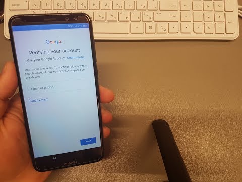 Without install apps!!! New Method!!! Huawei Mate 10 lite RNE-L21.Remove Google account bypass frp.