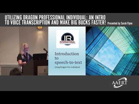 Utilizing Dragon Professional Individual An Intro to Voice Transcription