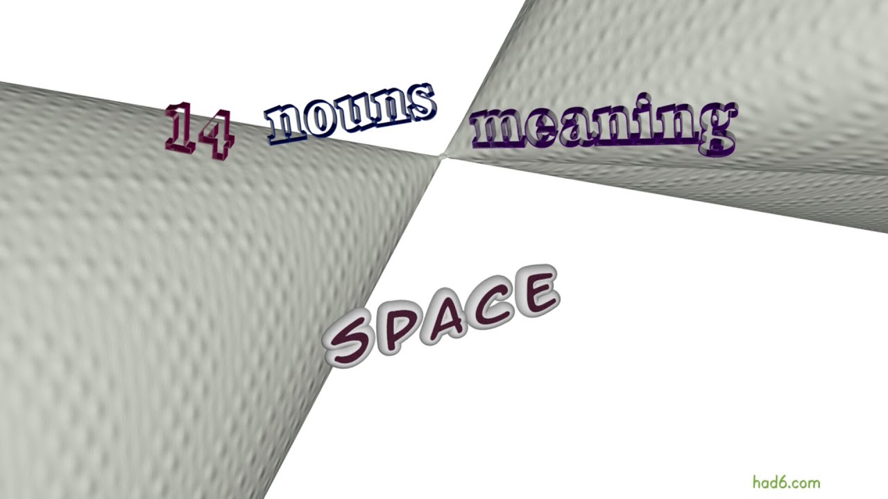 space - 18 nouns which are synonyms to space (sentence examples)