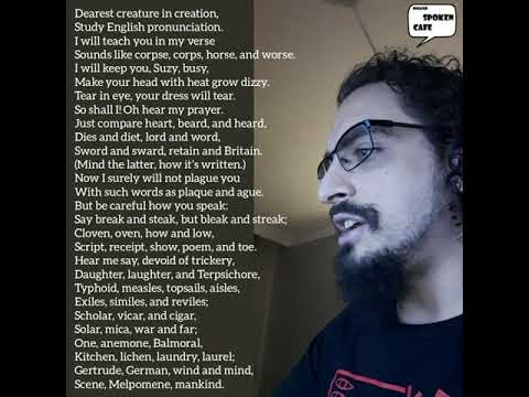The Chaos of English Pronunciation