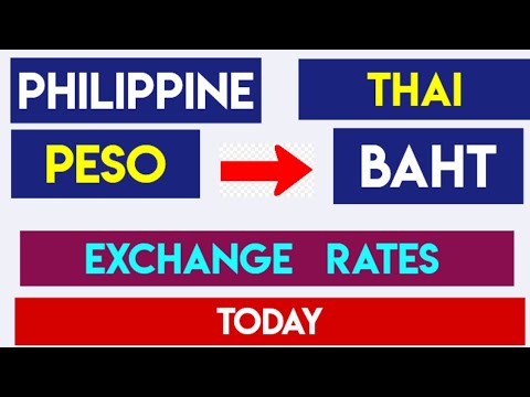 1 PHP to THB Philippine Peso to Thai Baht Current Money Exchange Rates Today 10 OCTOBER 2024