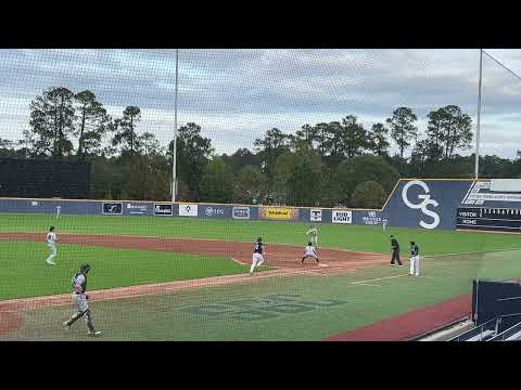 Alex Ritzer Great Play at Second ⬇️4 - USC Upstate Spartans vs Georgia Southern Eagles 11/9/2024