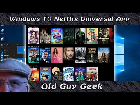 Windows 10 - Netflix New Universal App