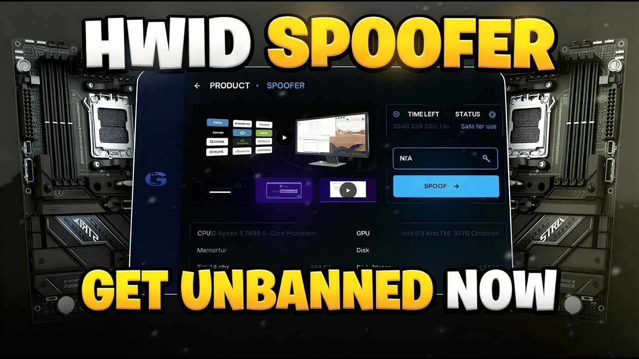 HWID Spoofer Tutorial - Remove Any Hardware Ban in Minutes
