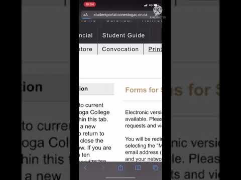 #enrollmentletter how to get enrollment letter | conestoga college |