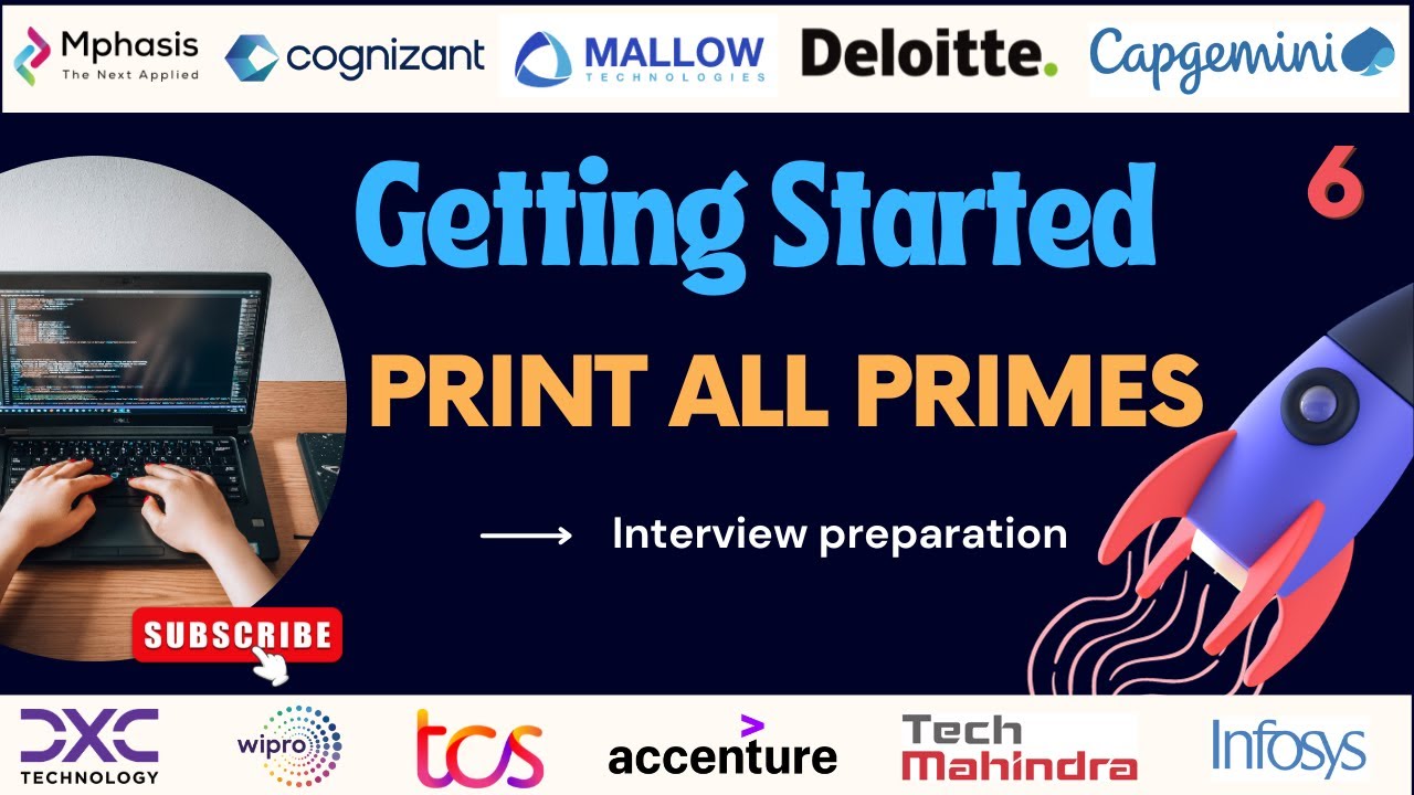 Print All Prime Numbers in Java in English
