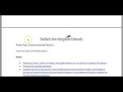 2-1 Journal: Topic Selection and Literature Review Practice