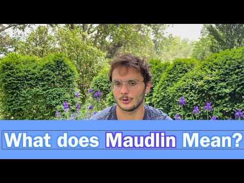 What Does Maudlin Mean? Learn Daily Vocabulary