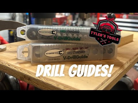 Big Gator Tools V-Drill Guides! Excellent!