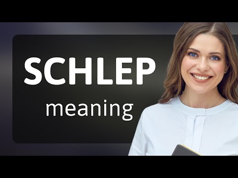 Schlep • SCHLEP definition