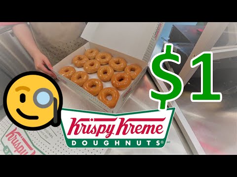 How to score a dozen Krispy Kreme doughnuts for $1? | Jay Cee Max