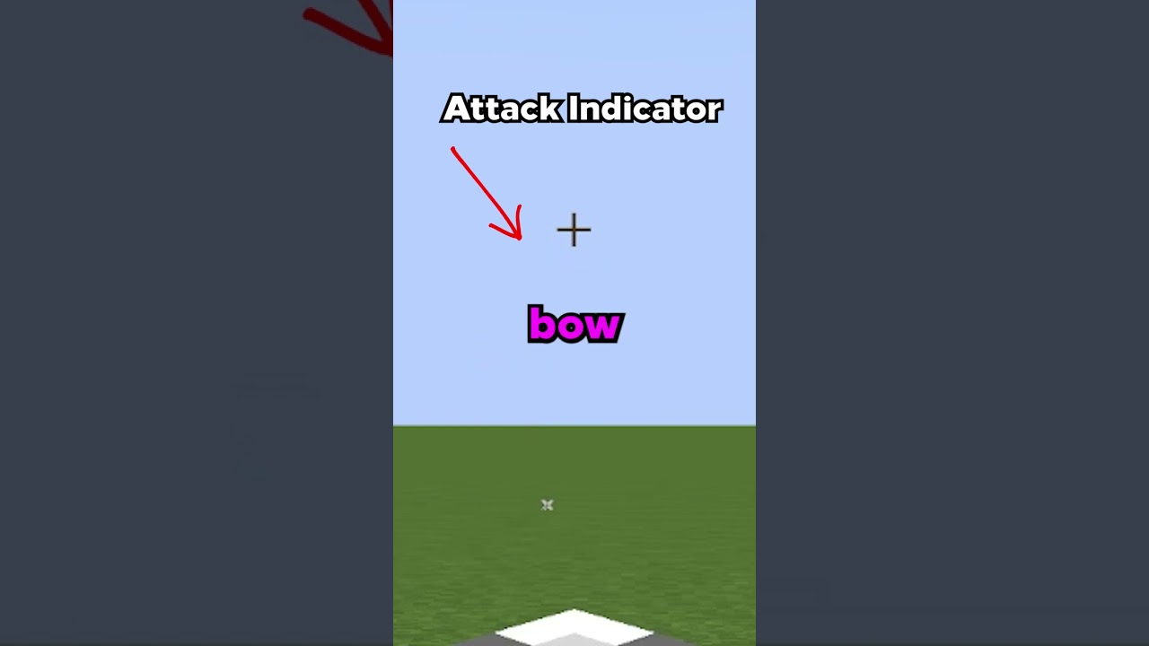 Enhance your attack indicator with Feather Client! ⚔️ #shorts