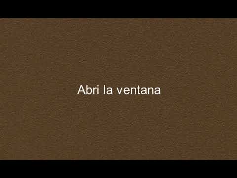 How to say I Opened The Window in Spanish