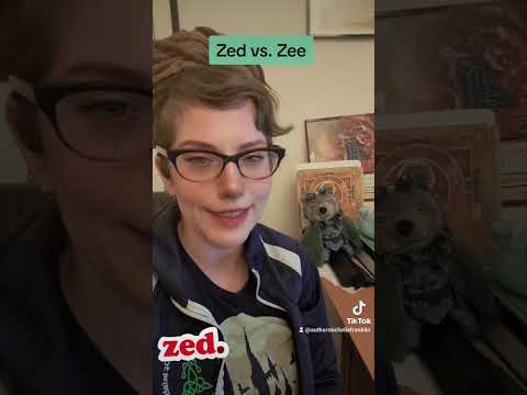 Zee or zed?