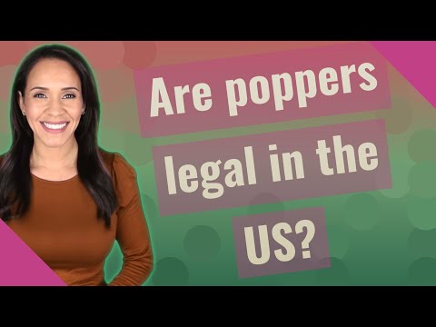 Are poppers legal in the US?