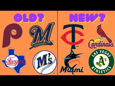 Which MLB logos are better? The Old Ones or The New Ones?