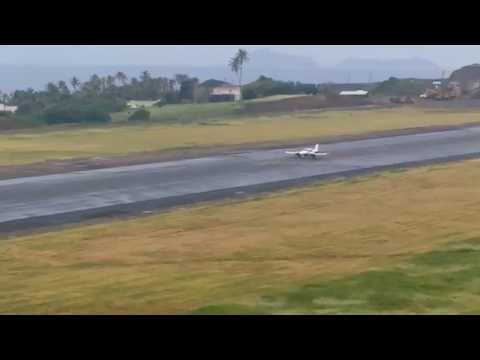 Test Flight at the New Argyle International Airport (AIA)