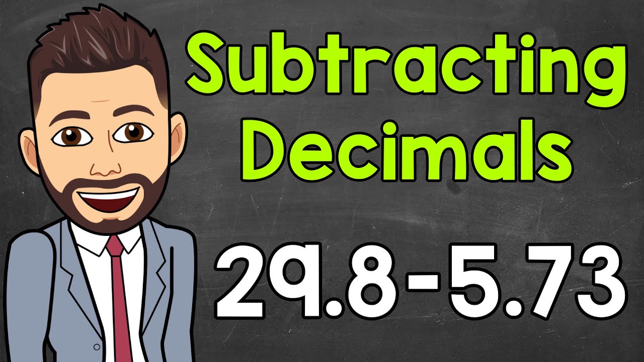 How to Subtract Decimals | Math with Mr. J