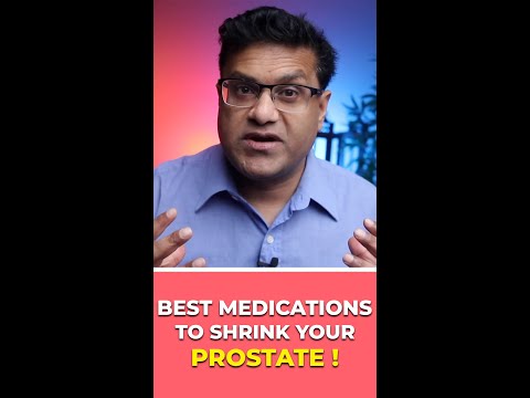 Best medications to shrink YOUR prostate! #thinkyourhealth #healthtips #prostate #medications