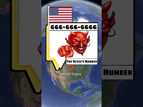 Scariest Phone Numbers from Different Countries #shorts