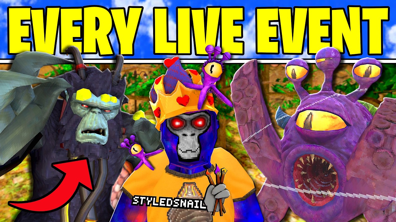 Every LIVE EVENT in Gorilla Tag | Entire Storyline So Far