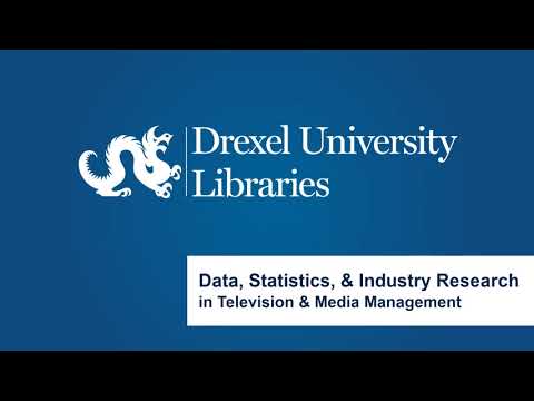Data, Statistics, and Industry Research in Television and Media Management