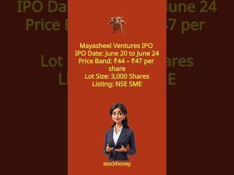 Mayasheel Ventures IPO 2025 | NSE SME | Price, Dates, Review & Financials