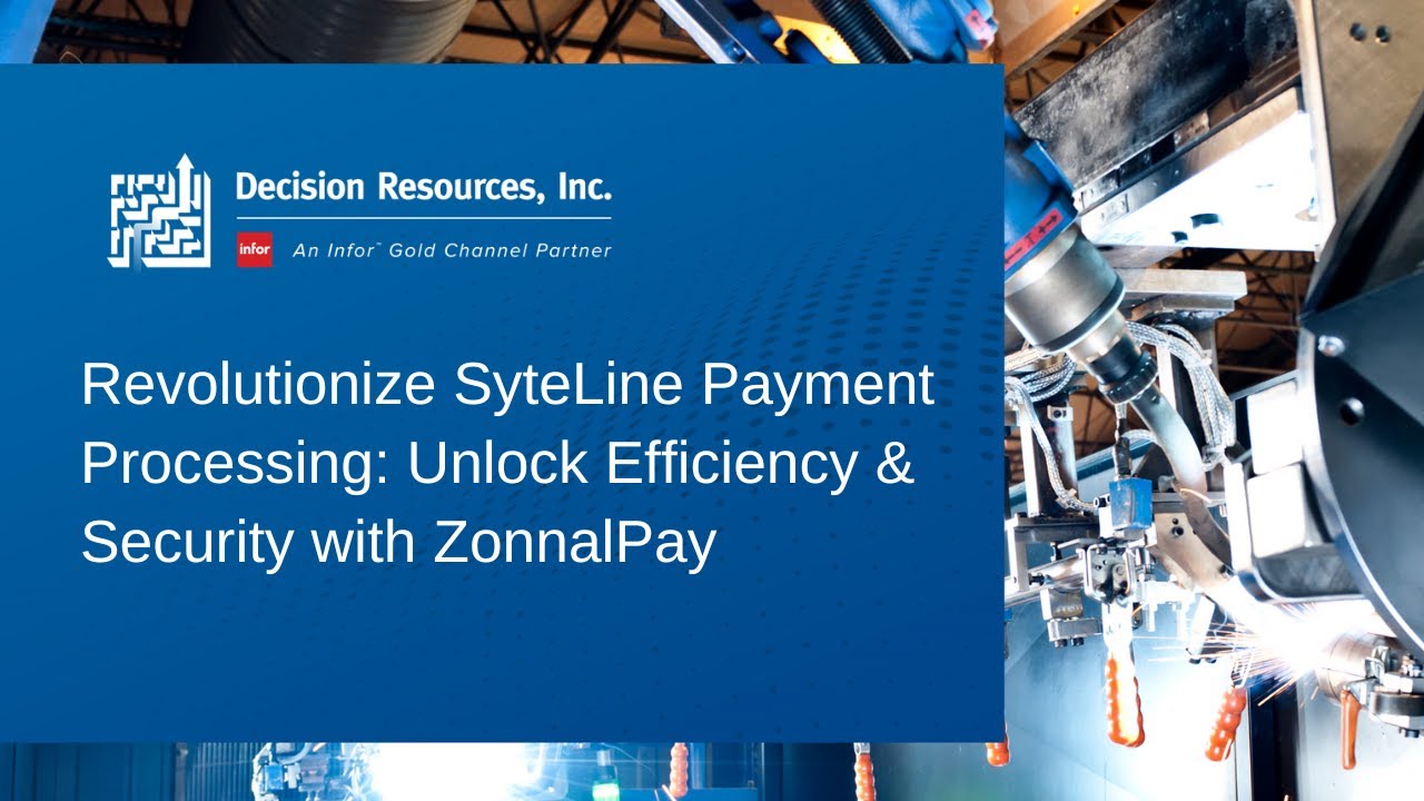 Revolutionize SyteLine Payment Processing: Unlock Efficiency & Security with ZonnalPay