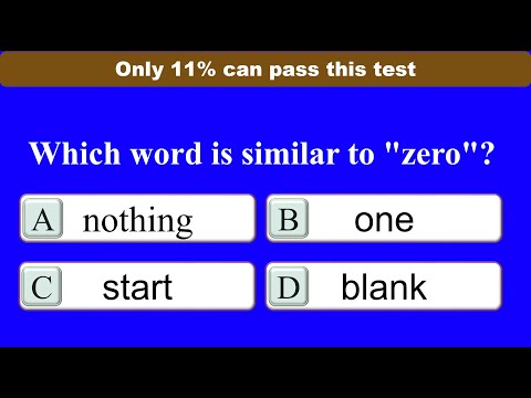 40 English Synonyms Quiz | Test Your Vocabulary (Intermediate Level)