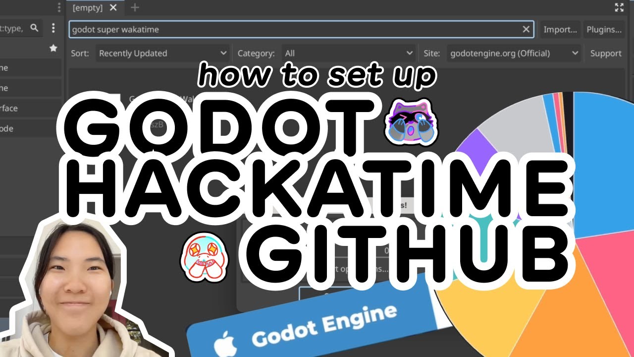 Let's set up Godot + Hackatime + Github for Shiba!