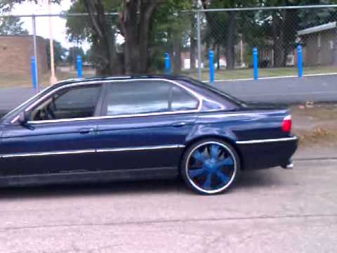 Bmw 740I'll on 22s