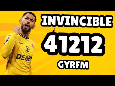 INVINCIBLE 41212 FOR ELITE AND LOWER LEAGUE! BEST FM24 TACTICS!