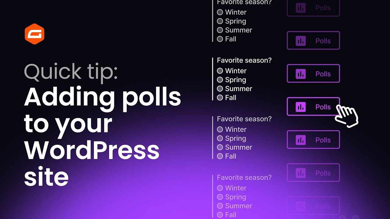Adding polls to your WordPress site (Gravity Forms tutorial)