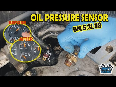 How To Replace Oil Pressure Sensor - GM 5.3L V8 (Andy’s Garage: Episode - 420)