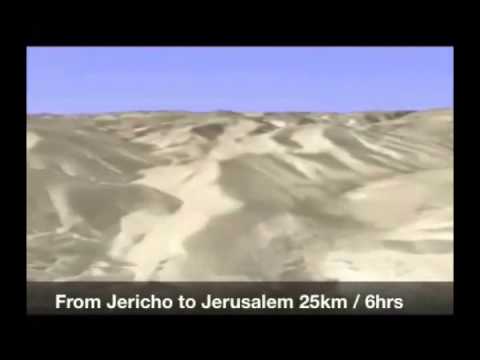 jerusalem to jericho terrain video