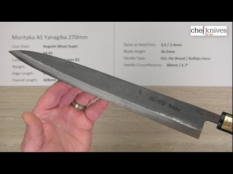 Moritaka AS Yanagiba 270mm Quick Look