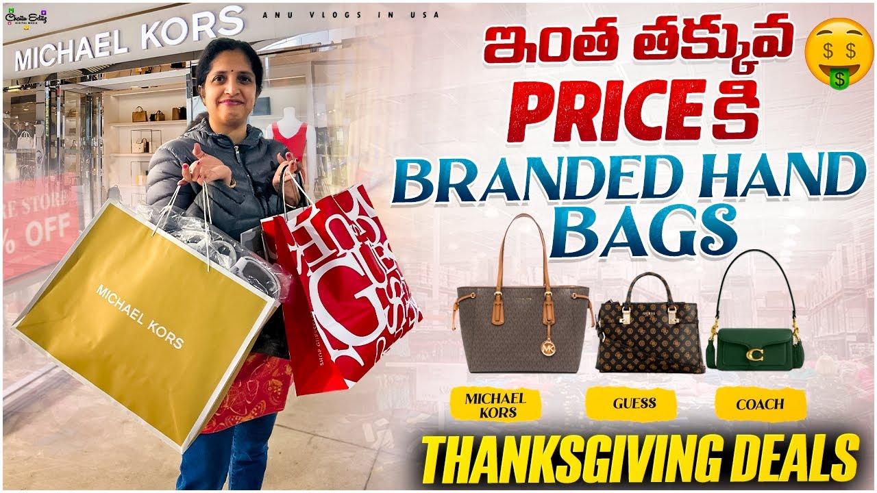 🔥 Black Friday MK & Guess Handbag Deals 2025 | Massive Discounts You Can’t Miss!