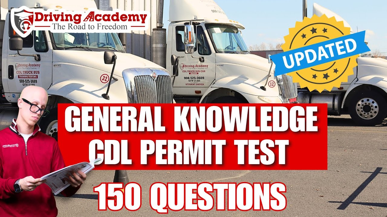 CDL GENERAL KNOWLEDGE PRACTICE TEST PREP | UPDATED 2026 CDL PERMIT EXAM CHEAT SHEET! 🚛