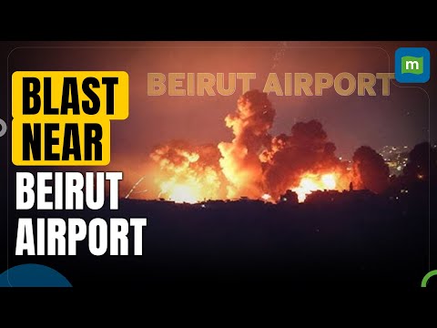 Blasts Near Beirut Airport Creates Panic, Plane Lands After 40 Minutes Of The Explosions | N18G