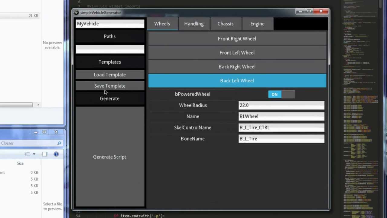 UDK Simple Vehicle Generator