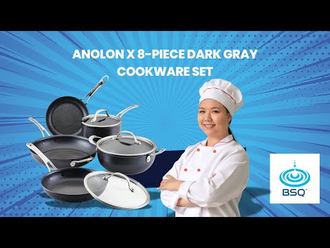 š„ Anolon X 8-Piece Cookware Set ā Where Innovation Meets Durability! š²
