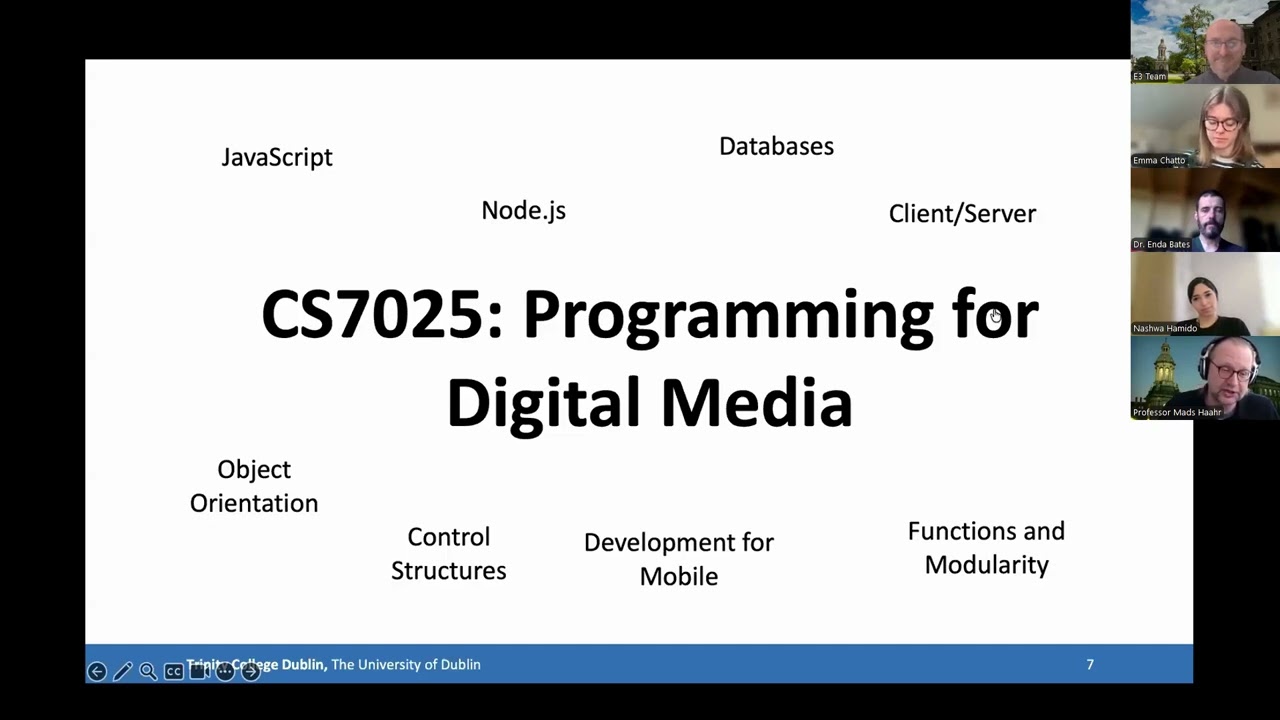 Discover the Future of Creative Digital & Sound Technologies at Trinity College Dublin