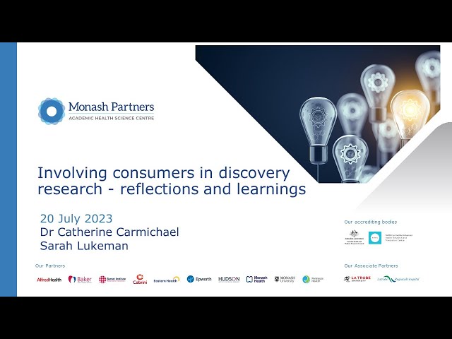 Education and Training - Monash Partners