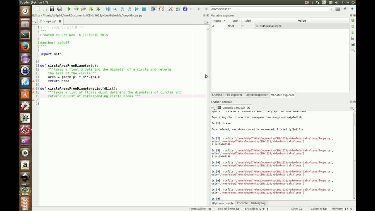 Python for Engineers: The for Loop