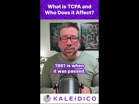 What is TCPA and Who Does it Affect? #shorts